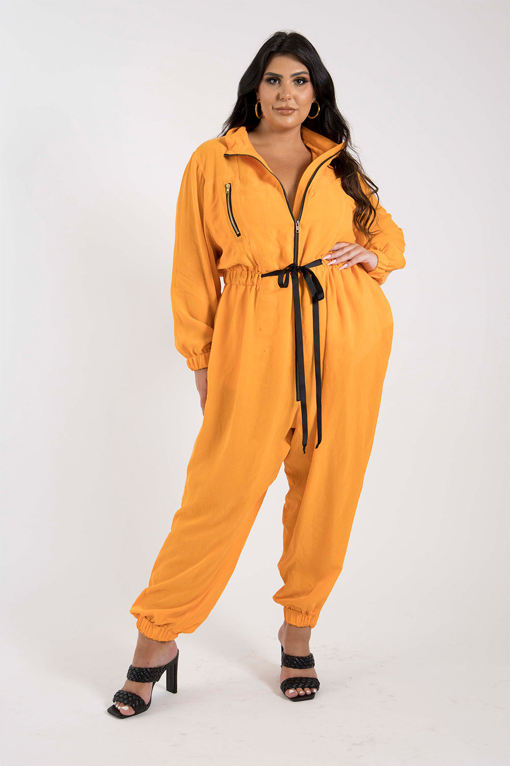 Shop Luxury Plus Size Flight Suit Jumpsuit – Sante Grace