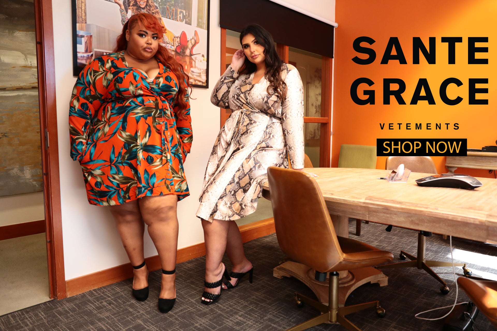 Sante Grace: Luxury Plus Sized Clothing Designed By Tracy Christian