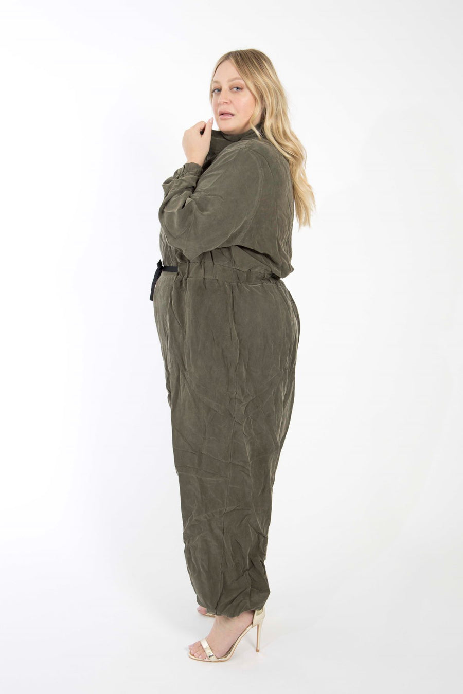 Shop Luxury Plus Size Flight Suit Jumpsuit – Sante Grace